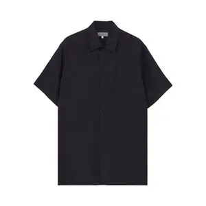 YOHJI YAMAMOTO POUR HOMME Big Half Sleeve Shirt - Black