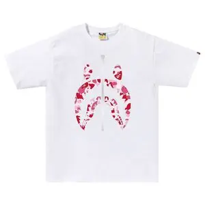 A BATHING APE Abc Camo Shark T-shirt - Black