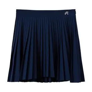 Knee-Length Pleated Golf Skirts