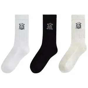 Kith 3-pack Just Us Cotton Crew Socks - Multicolor