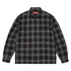 Supreme Shadow Plaid Rayon Shirt