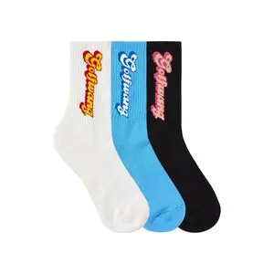 GOLF WANG Wildcard Socks 3 Pack - Multicolor
