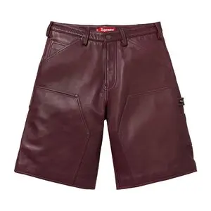 Supreme Leather Double Knee Painter Short