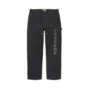 Supreme X The Great China Wall Double Knee Painter Pant - Black