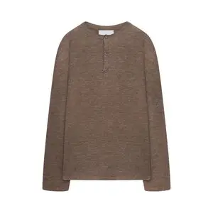 THE ELDER STATESMAN Lenny Knit Henley