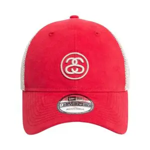 StÜssy 9twenty Ss Link Trucker Hat - Red
