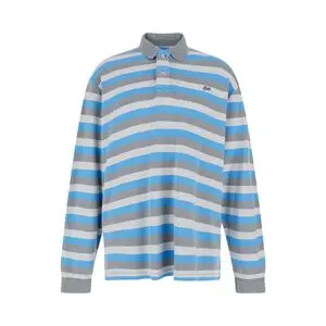 ERL Striped Long Sleeve Polo