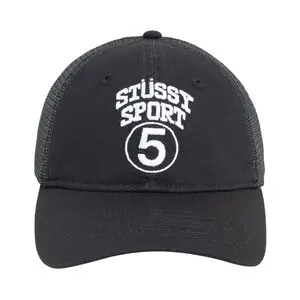 StÜssy Sport Trucker Cap - Black