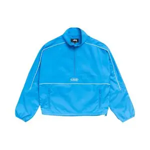 StÜssy Lightweight Pullover Jacket With Contrast Piping