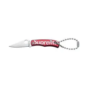 Supreme X Spyderco Bug Knife - Red