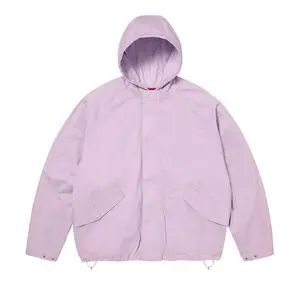 Supreme Hooded Raglan Jacket - Purple