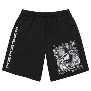 Supreme X Dj Screw Sweatshorts - Black