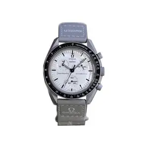 SWATCH X Omega Bioceramic Moon "1965" Watch - Grey