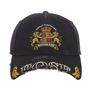 Martine Rose Embroidered Baseball Cap - Black