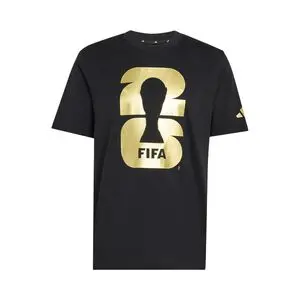 Adidas Fifa World Cup 2026 Official Emblem T-shirt - Black