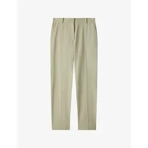 JOSEPH Coleman Tapered-leg Stretch-cotton Trousers