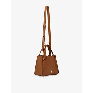 CHRISTIAN LOUBOUTIN Bettina Mini Empire Leather Tote Bag - Cuoio