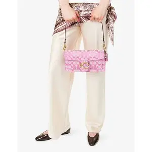 COACH Tabby 26 Signature Jacquard Shoulder Bag