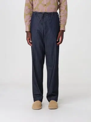 Dries Van Noten Penny Model Wide-leg Denim Pants - Blue