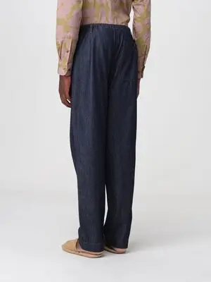 Dries Van Noten Penny Model Wide-leg Denim Pants - Blue