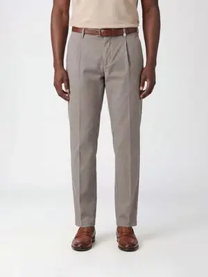 MYTHS Tailored Pleated Trousers - Beige