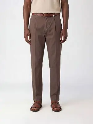 MYTHS Tailored Pleated Trousers - Dark