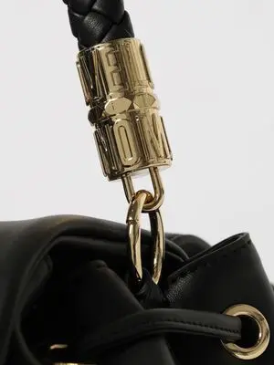 Moschino Backpack With Braided Top Handle