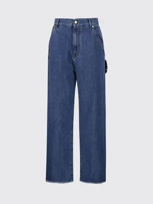 DARKPARK High-waisted Cropped Jeans With Patch Pockets