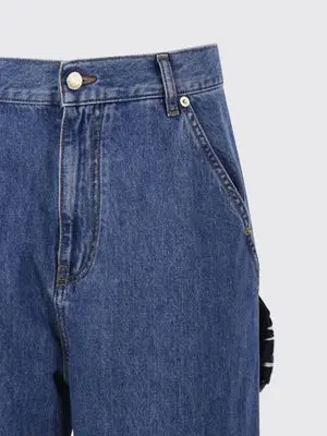 DARKPARK High-waisted Cropped Jeans With Patch Pockets