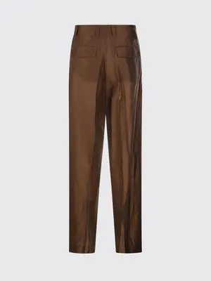 THELATEST High-waisted Straight-leg Trousers In Satin
