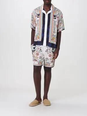 Just Cavalli Graphic Print Drawstring Shorts