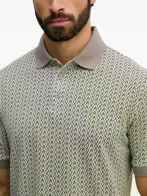 Armani Exchange Patterned Polo Shirt