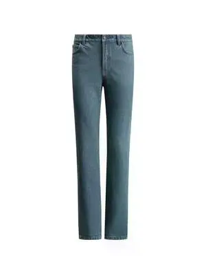 12 STOREEZ 3211 Straight-leg Jeans - Blue
