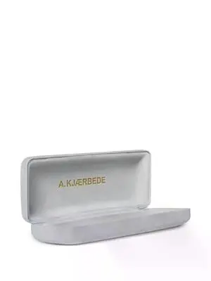 A.KJAERBEDE Logo Print Hard Case