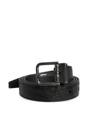 Dolce & Gabbana Leather Belt With Pin Buckle
