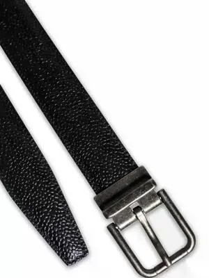 Dolce & Gabbana Leather Belt With Pin Buckle
