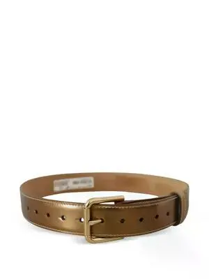 Dolce & Gabbana Logo-engraved Buckle Belt
