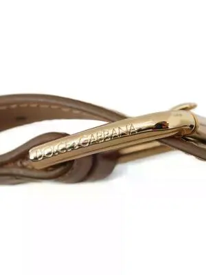 Dolce & Gabbana Logo-engraved Buckle Belt