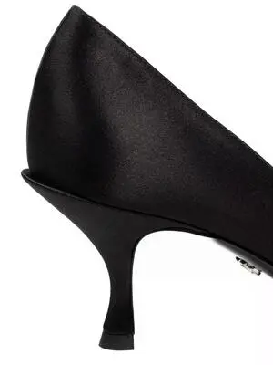 Dolce & Gabbana Crystal-embellished Bow-detail Pumps