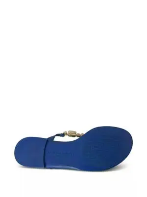 Dolce & Gabbana Gemstone-embellished Leopard-print Sandals