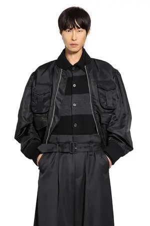 Simone Rocha Satin Bomber Jacket