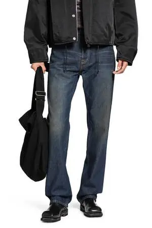 Our Legacy First Cut Jeans In Sand Tint - Blue