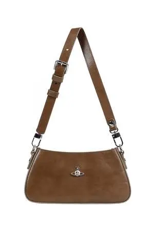 VIVIENNE WESTWOOD Tasha Shoulder Bag - Brown