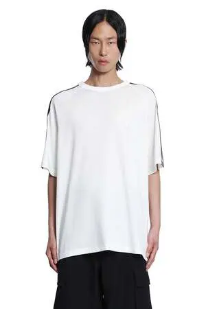 Y3 3-stripes T-shirt - White