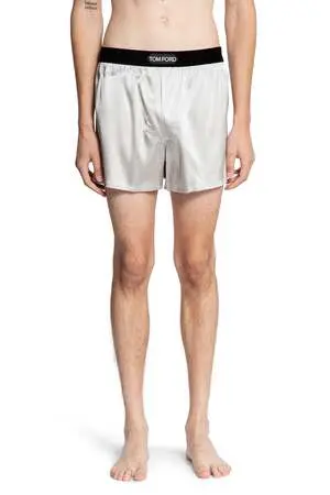 TOM FORD Silk Boxers - Grey