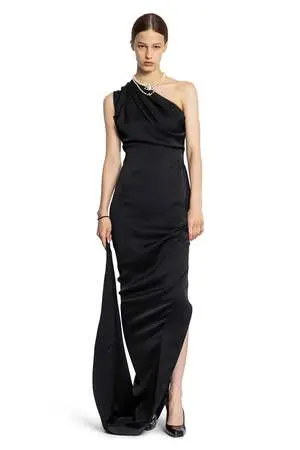 VIVIENNE WESTWOOD Off-the-shoulder Draped Gown