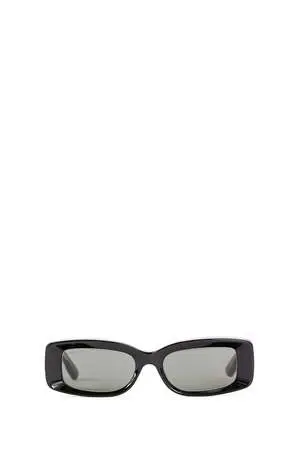 Gucci Rectangular Acetate Sunglasses - Black