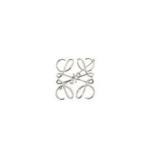 Loewe Anagram Brooch - Silver