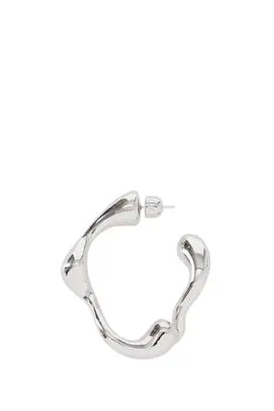 MARIA BLACK Splash Hoop Large - Silver