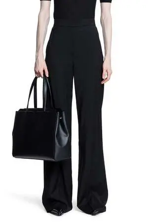 Max Mara Fernet Light Wool Trousers - Black